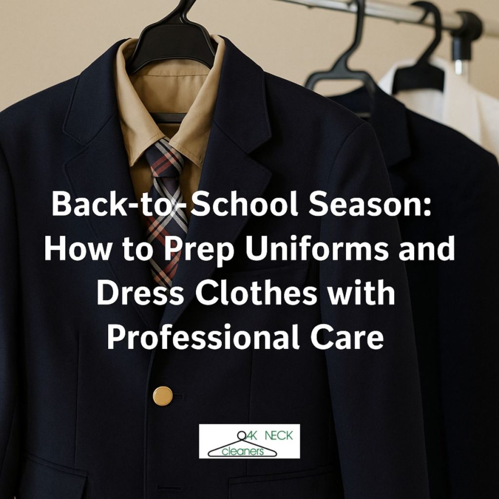 How to Prep Uniforms | Bay Shore Tailor